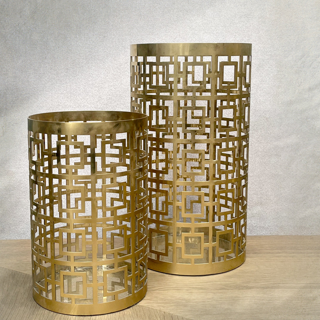 Metal Maze Vase – House of Kaji