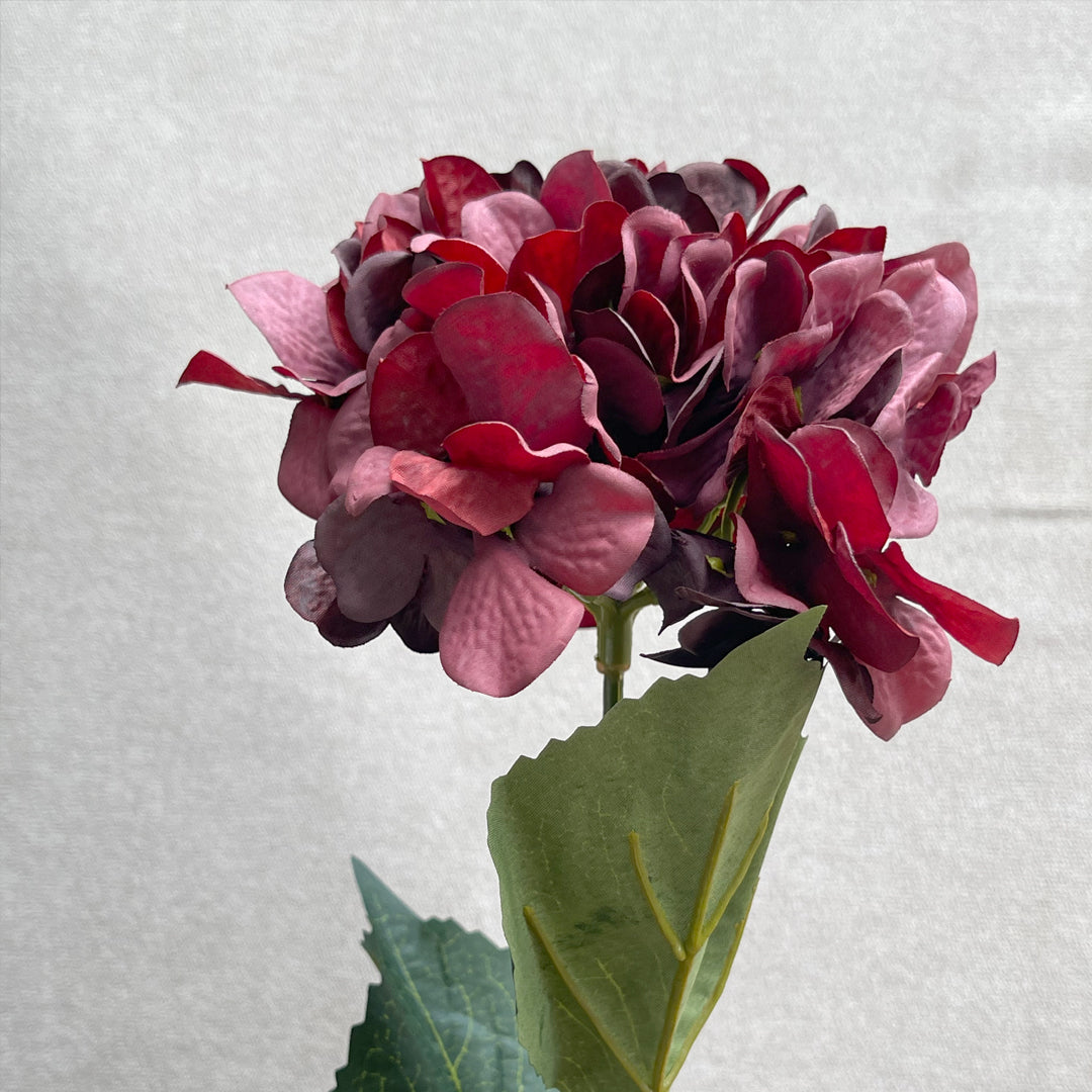 Faux Hydrangea (Wine) – House of Kaji
